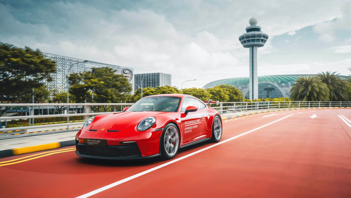 Porsche announces the first regional Porsche Experience Centre, set to open in Singapore in 2027 ...